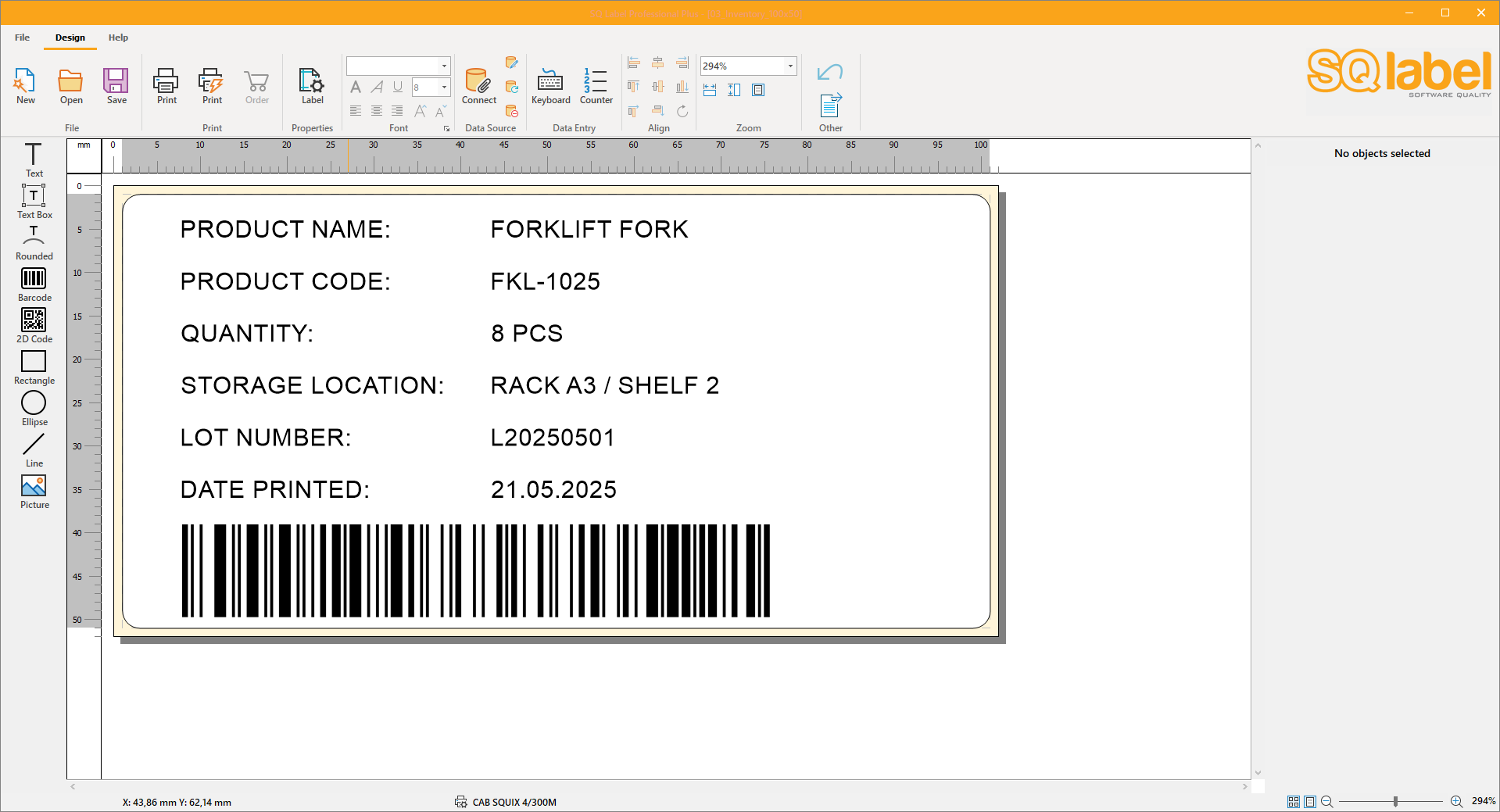 Inventory Label Printing Software - Design & Print Inventory Labels ...